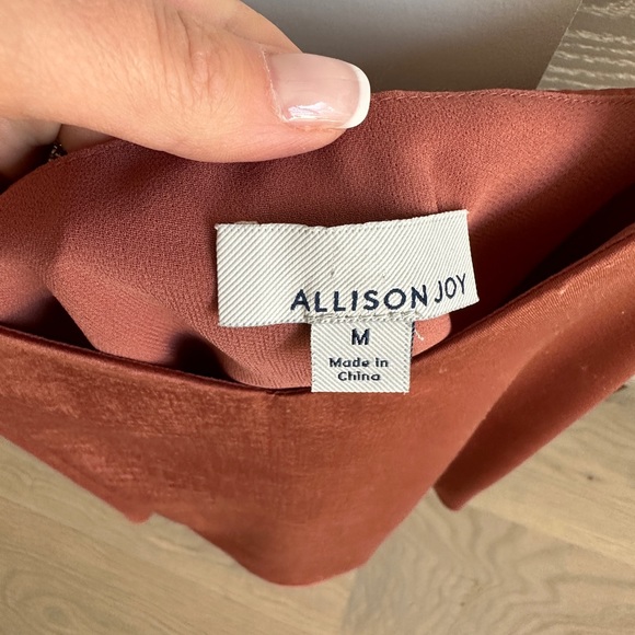 Allison Joy | Tops | Allison Joy Amie Hammered Satin Cami | Poshmark